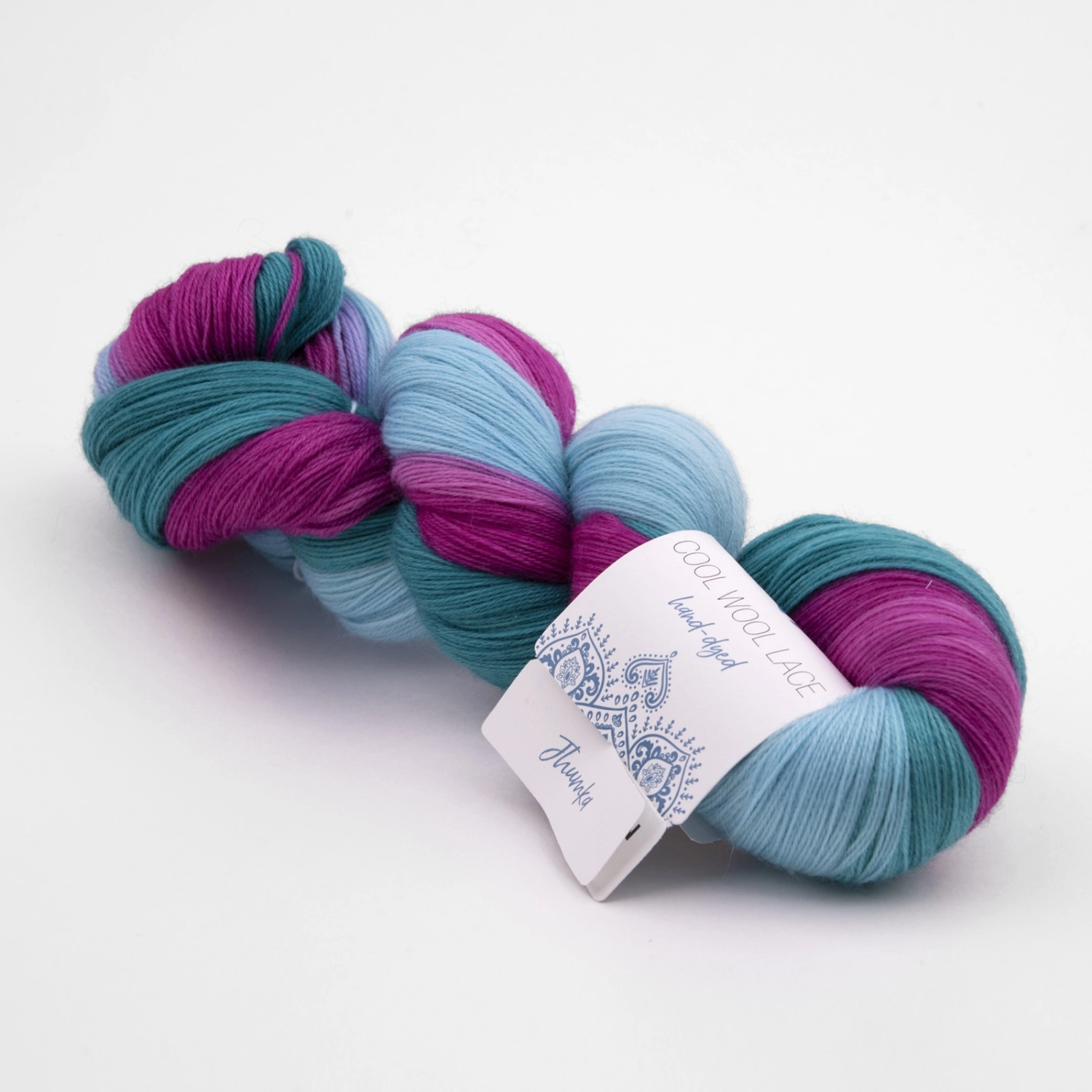 Пряжа Lana Grossa Cool Wool Lace hand-dyed 100г 0819 | Купить по ...