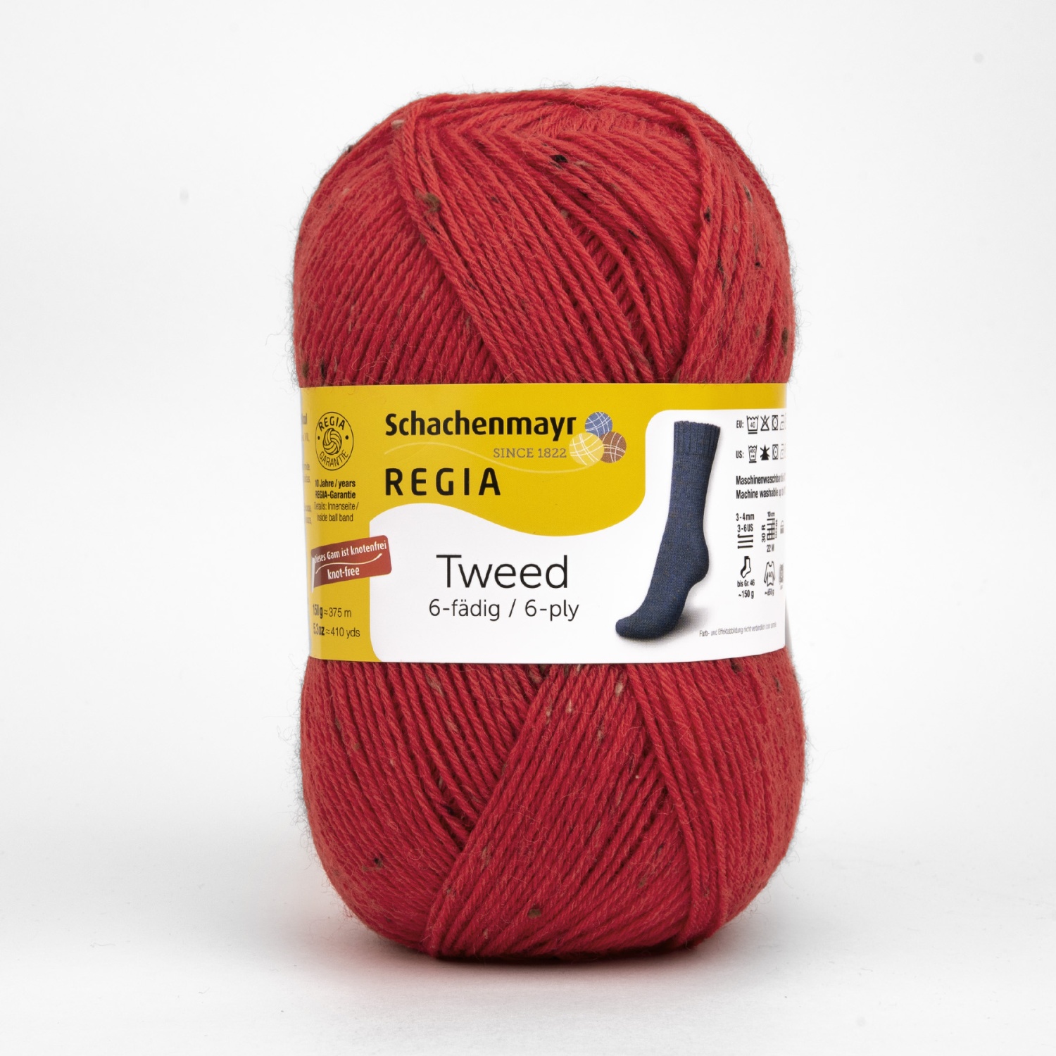 Пряжа Schachenmayr Regia 6-Ply Tweed 150г 00070 Schachenmayr цвет : 70% ...