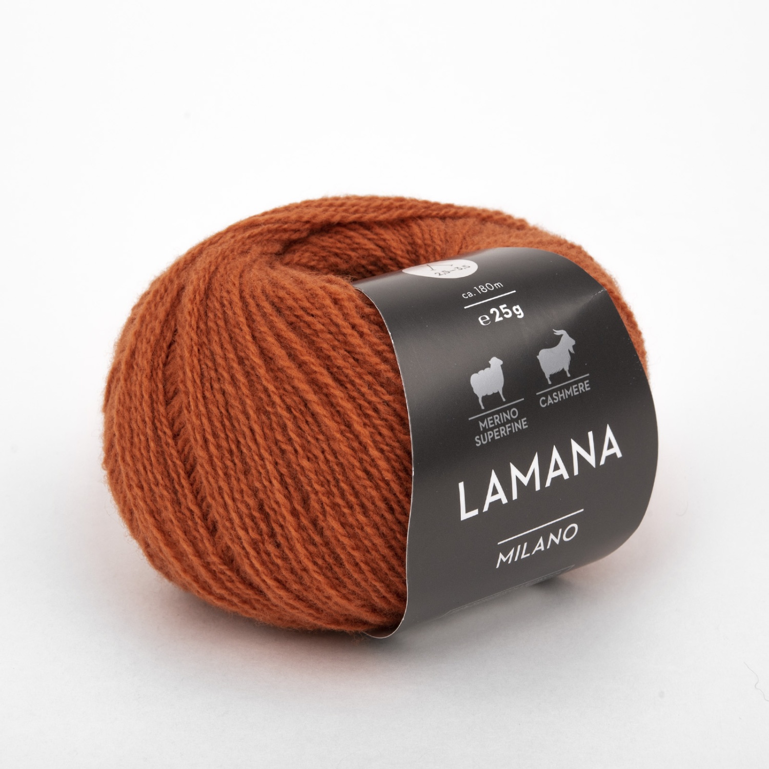 Пряжа Lamana Milano 25г 0037 LAMANA (Германия) цвет : 90% сверхтонкая ...