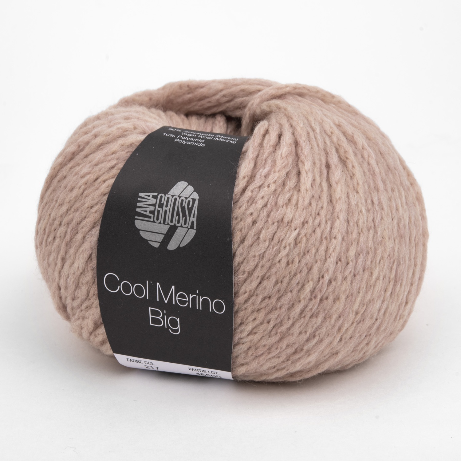 Пряжа Lana Grossa Cool Merino Big 50г 0201 LANA GROSSA (Германия) цвет ...